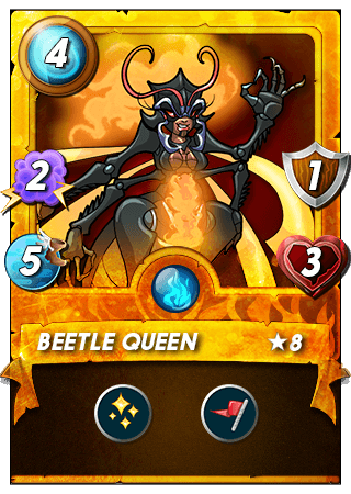 SplinterGuide - Beetle Queen | Splinterlands Card Analysis